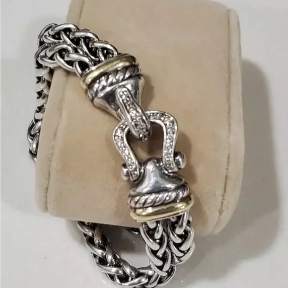David Yurman Double Wheat Chain David Yurman Bracelet, Jewelry Metro